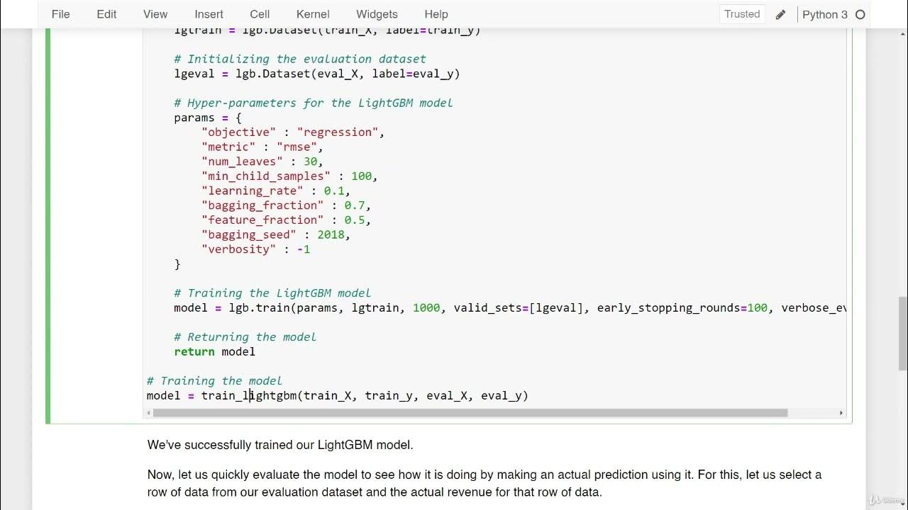4 Using Machine Learning to predict revenue - YouTube