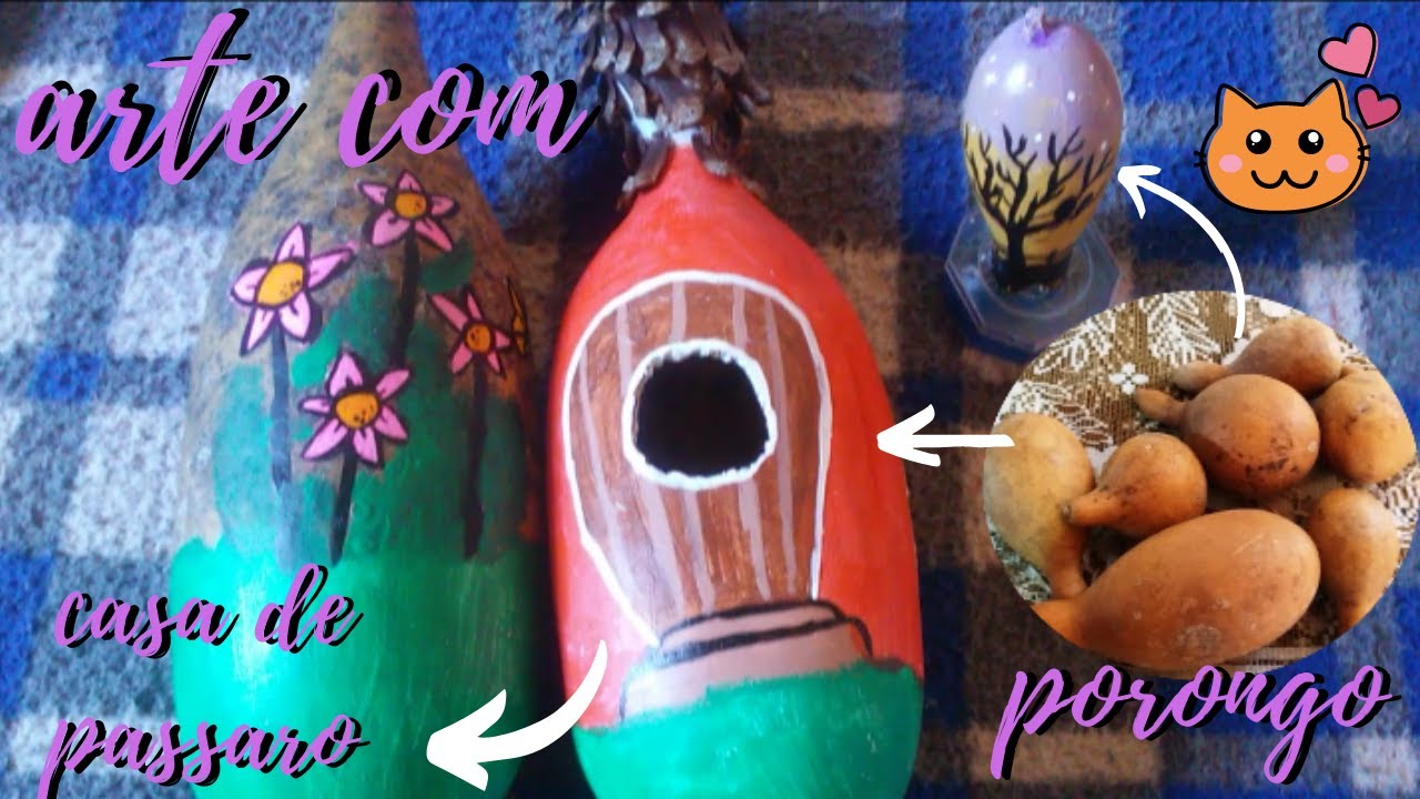 Arte com porongo, pintando porongos🎨😍/Leh prado - YouTube