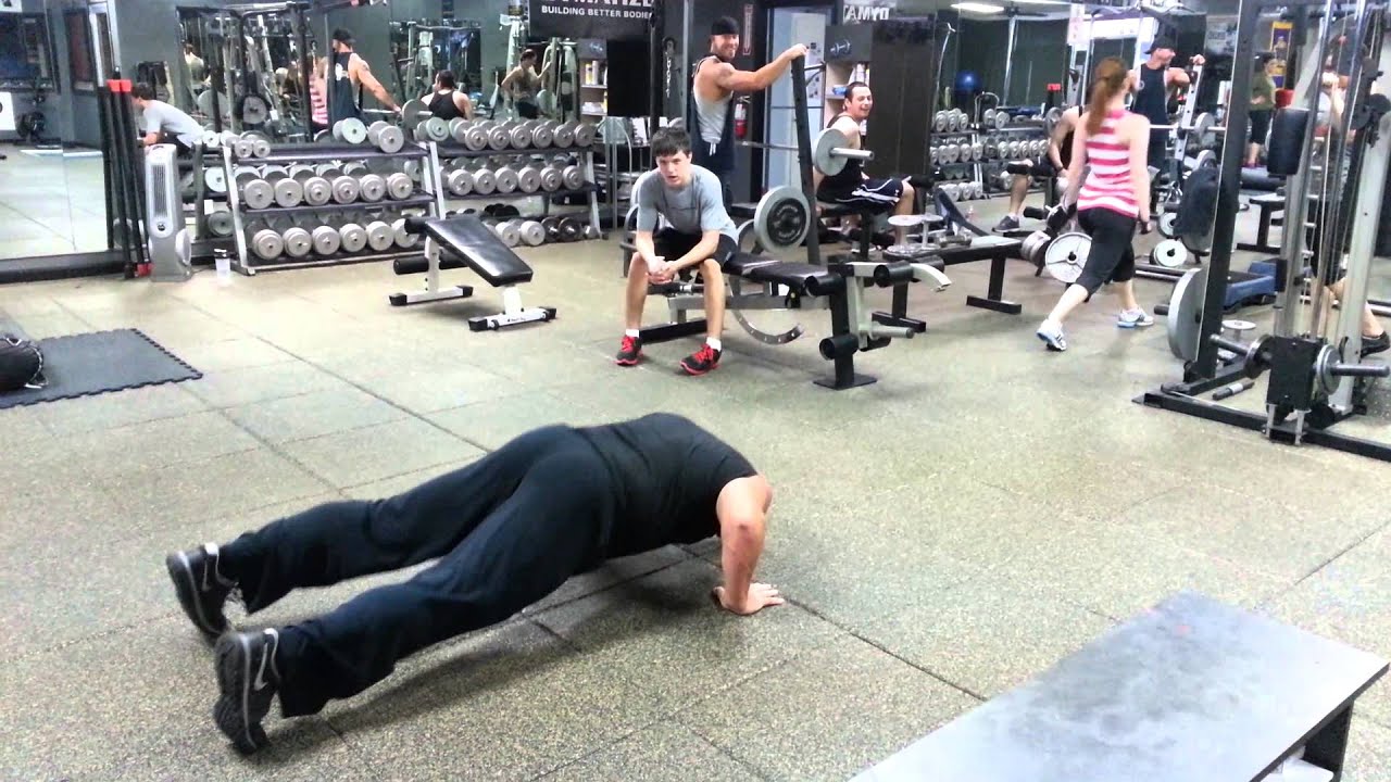 Insane Flying Pushups - YouTube