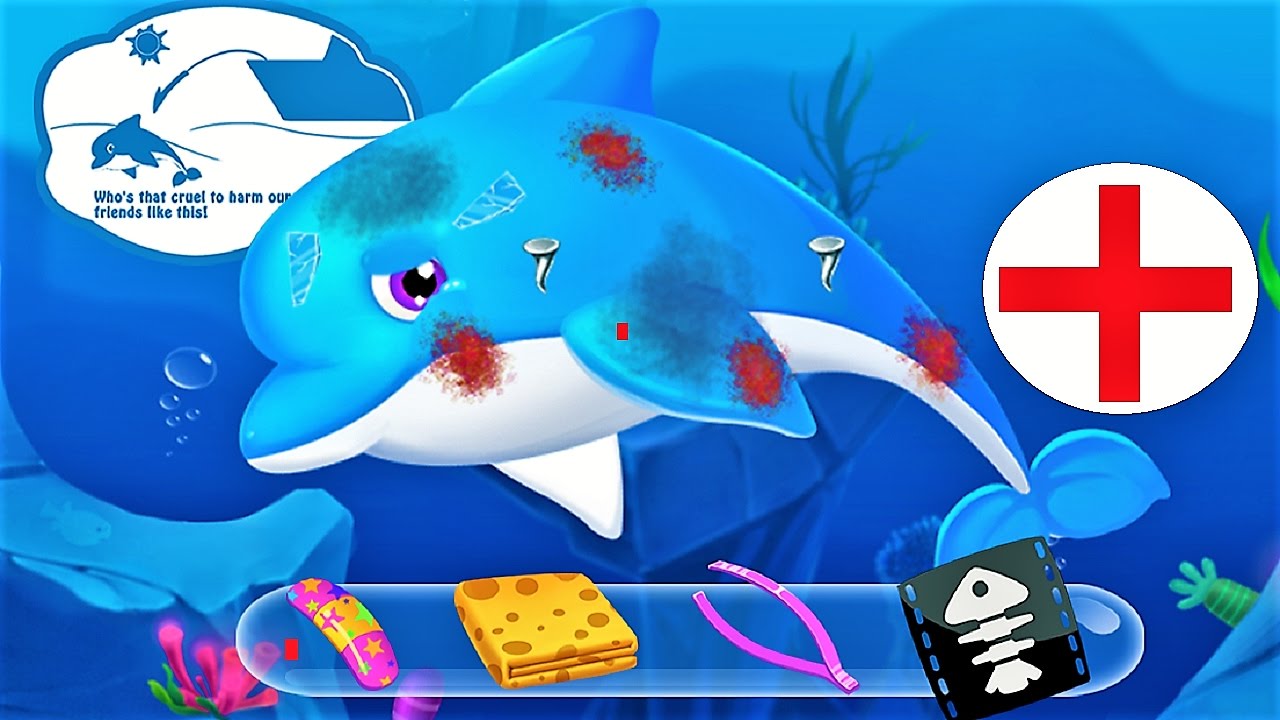 Ocean Doctor | Rescue The Ocean Creatures | Doctor Games For Kids - YouTube