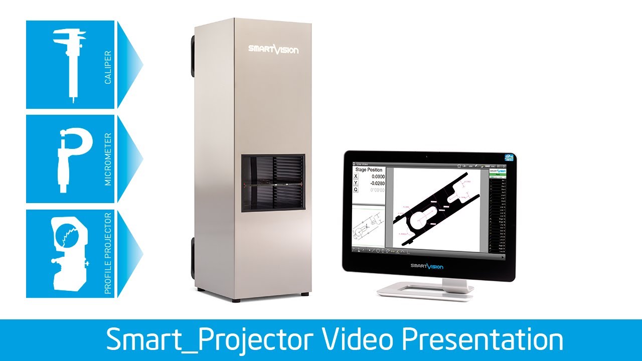 Smart_Projector: Automatic Video Measuring Machine - YouTube