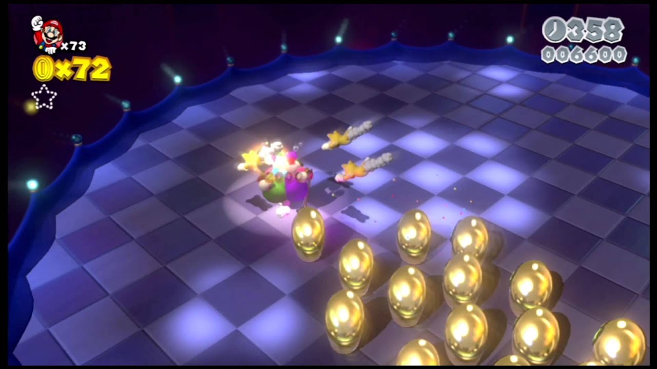 Super Mario 3D World Bowser-A: Motley Bossblob's Encore Clear! - YouTube