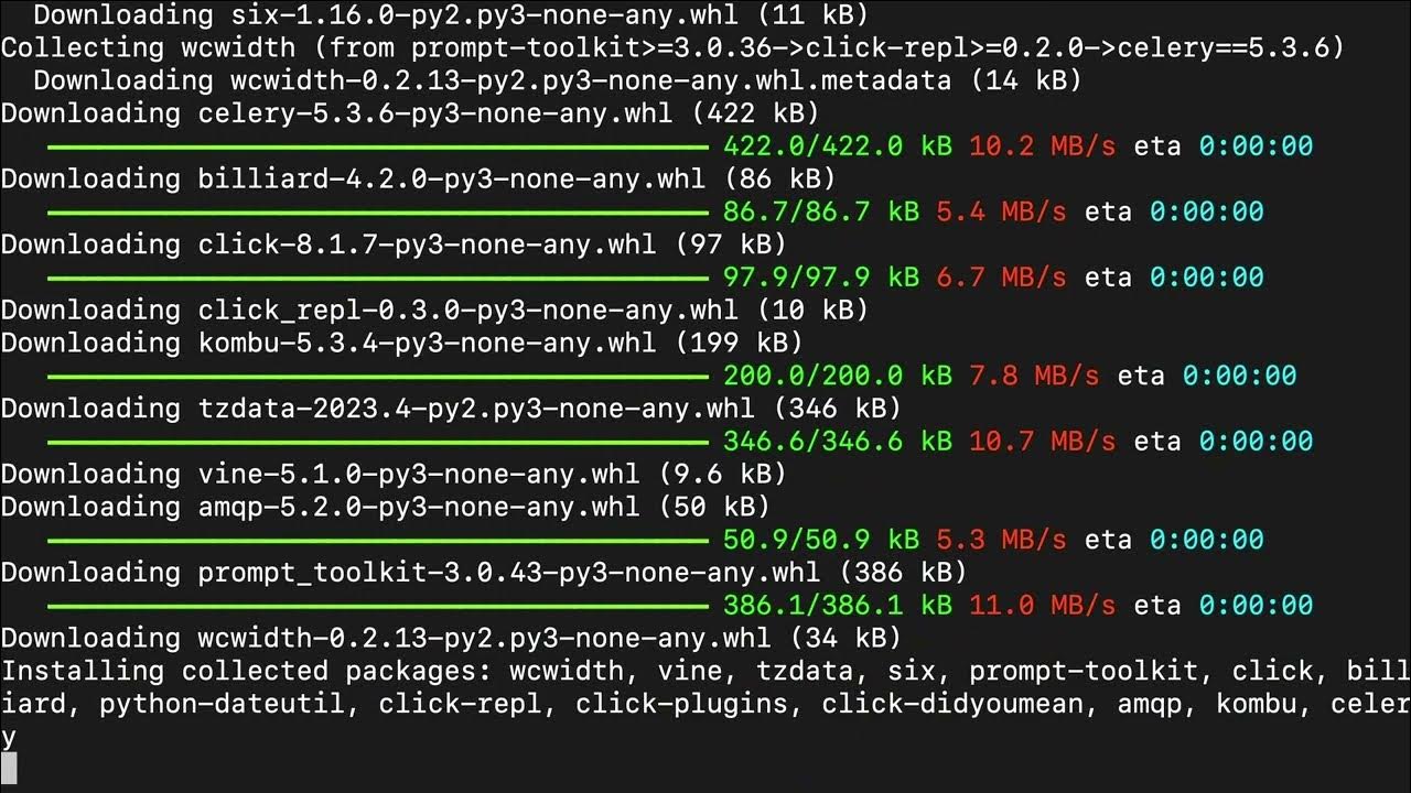 Introduction to Celery and Creating Asynchronous Tasks for Django - YouTube