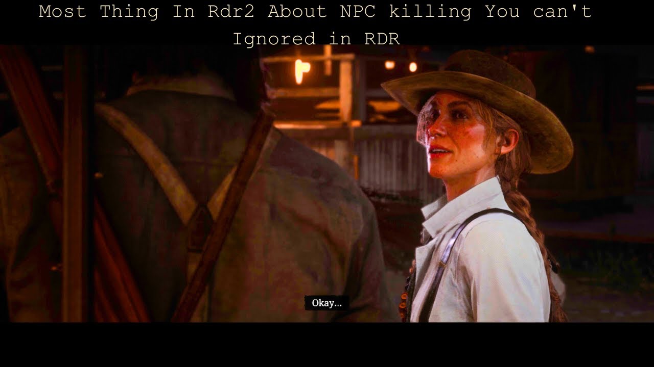Most Thing In Rdr2 About NPC killing You can't Ignored in RDR2 | Red ...