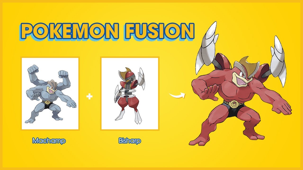 Pokemon Fusion | Machamp + Bisharp - YouTube