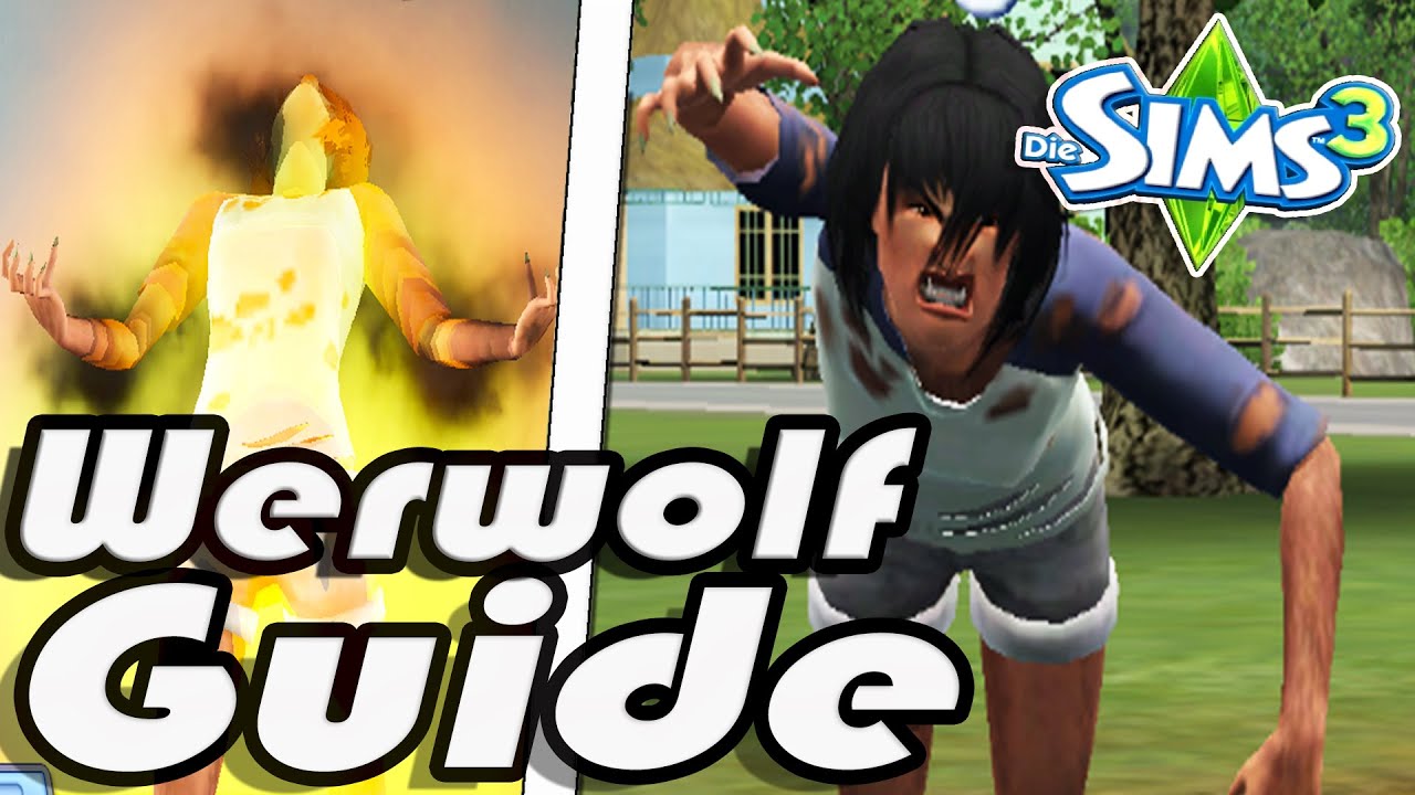 So verwandeln sich Werwölfe in Sims 3! 😍 Werwolf transformation Sims 3 ...