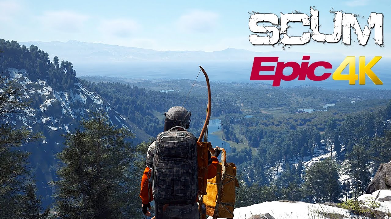 Epic Graphics In This Awesome Game - SCUM Survival S1 E2 Epic 4K - No ...