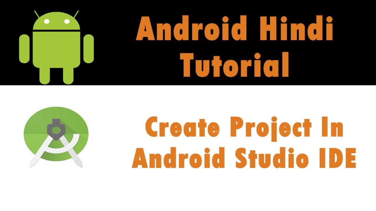Android App Development Tutorial - 5 - How To Create Project In Android ...