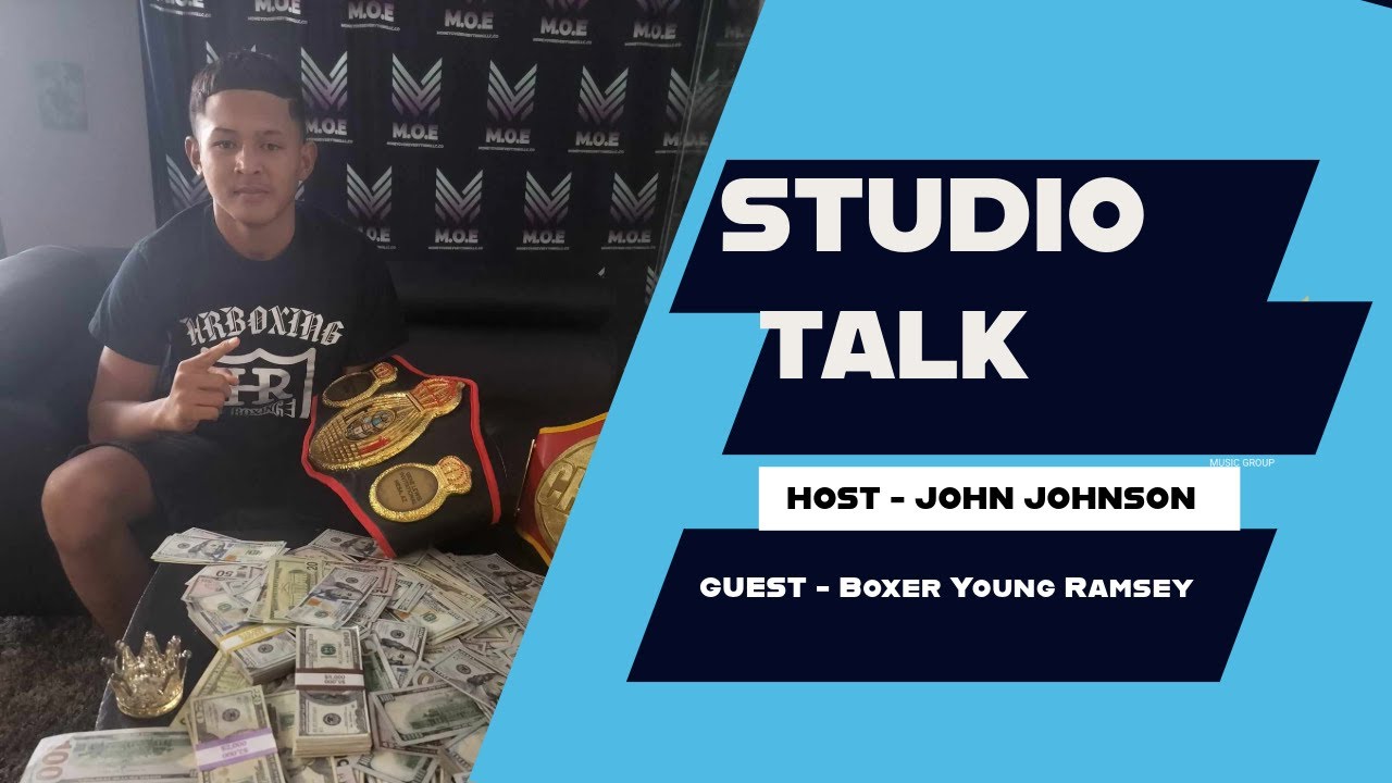 "15-Year-Old Boxing Phenom: Young Ramsey's Rise to Glory | Studio Talk ...