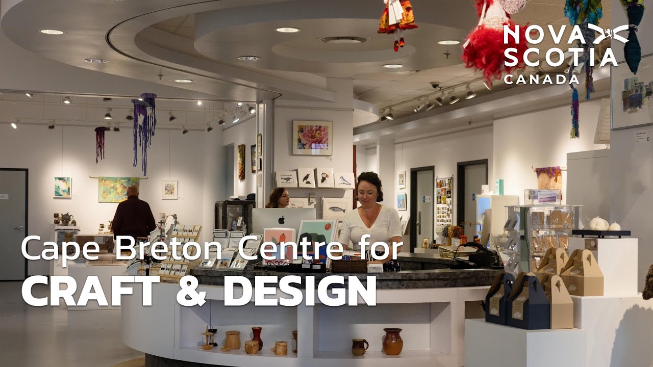 Cape Breton Centre for Craft and Design, Nova Scotia - YouTube
