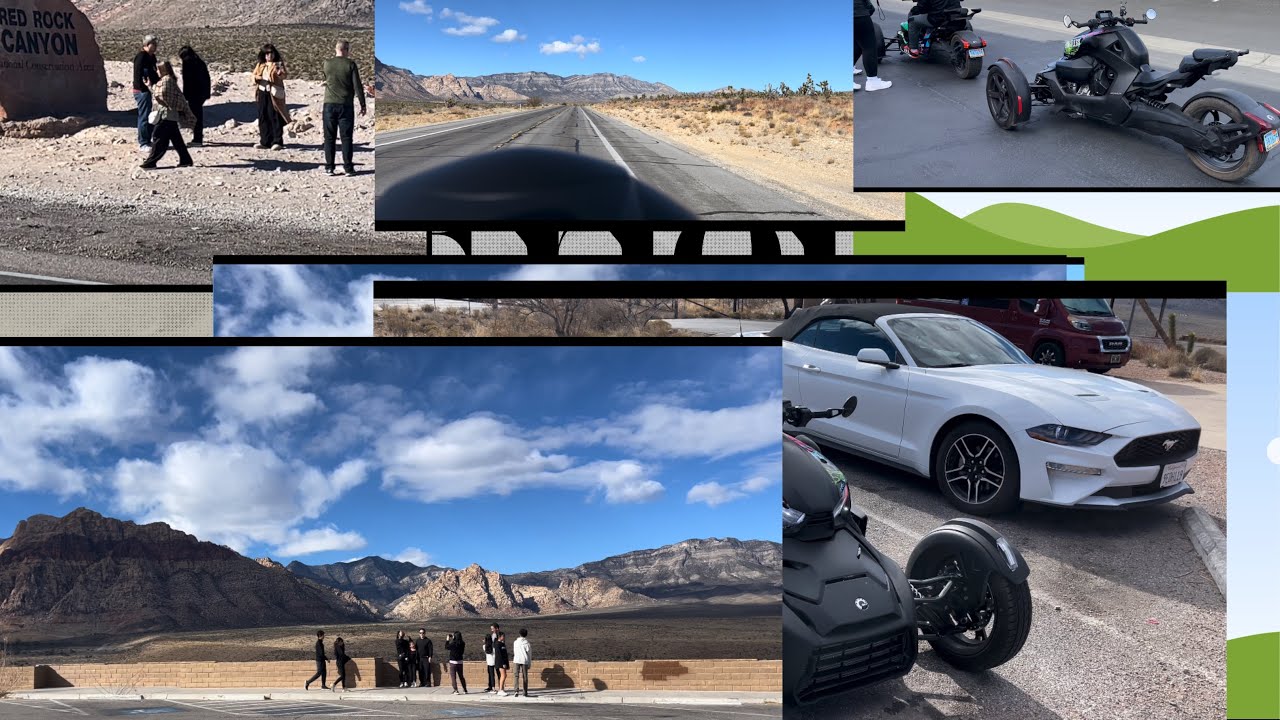 Ryker roadtrip🏎️ Exploring🌋red rock☠️canyon on a can🏴‍☠️am ryker canyon ...