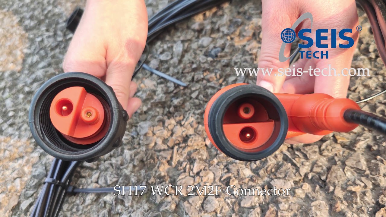 geophone connectors - YouTube