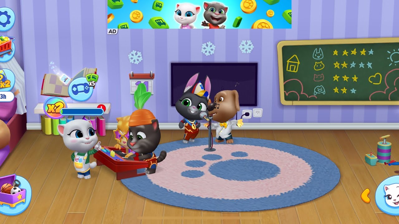 MY TALKING TOM FRIENDS DANCE VIDEO EPISODE 17 - YouTube