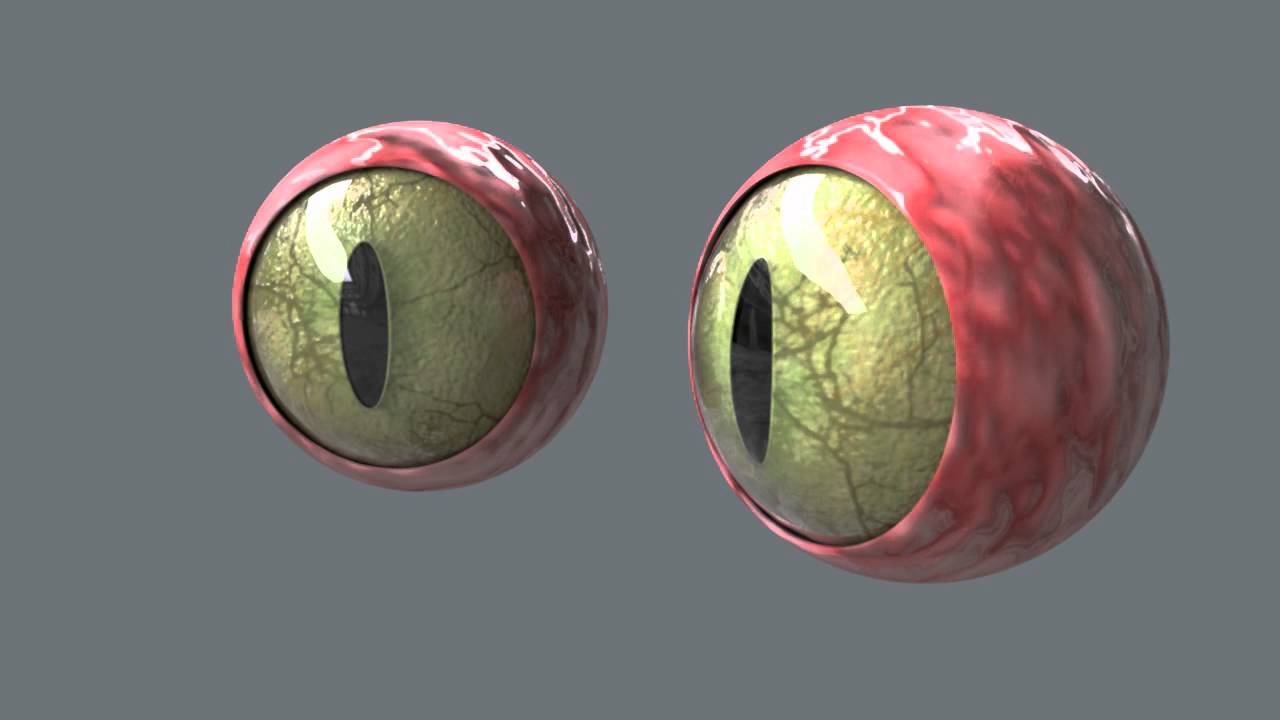 Animated 3D Evil Cat's Eyes - YouTube