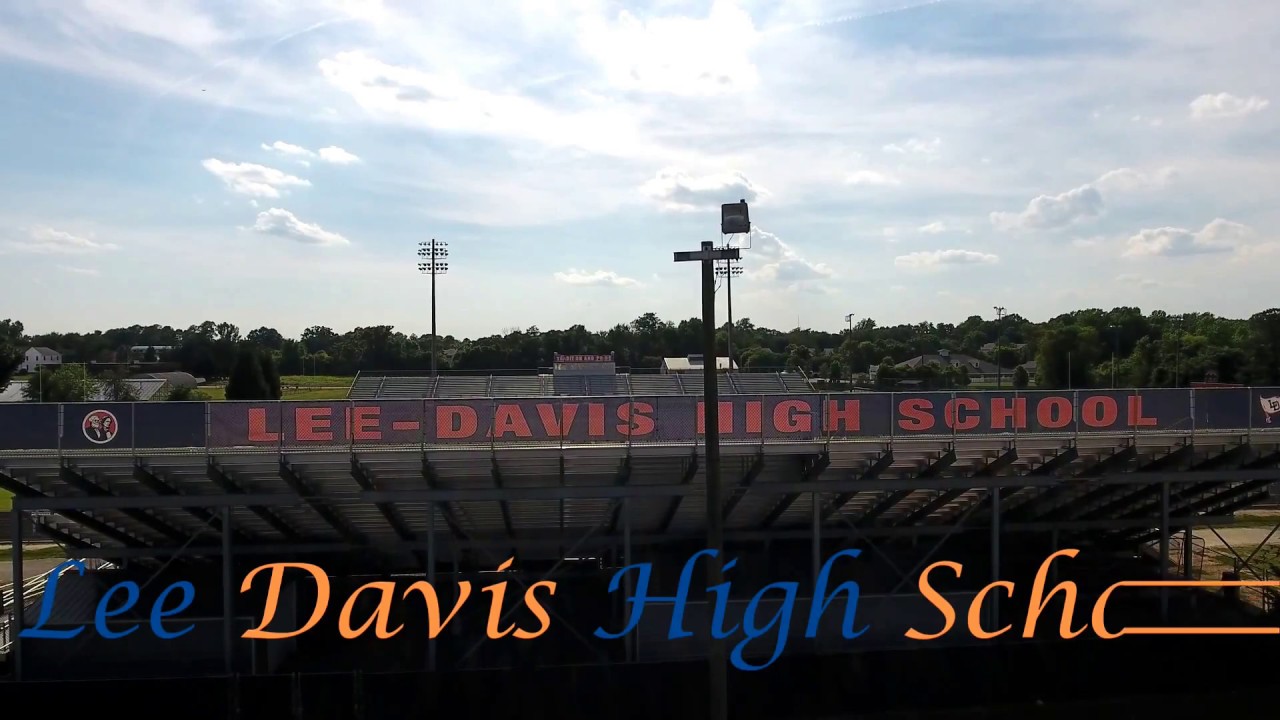 Lee-Davis High School aerial views - YouTube