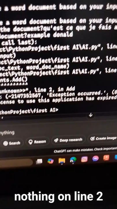 nothing on line 2 - YouTube