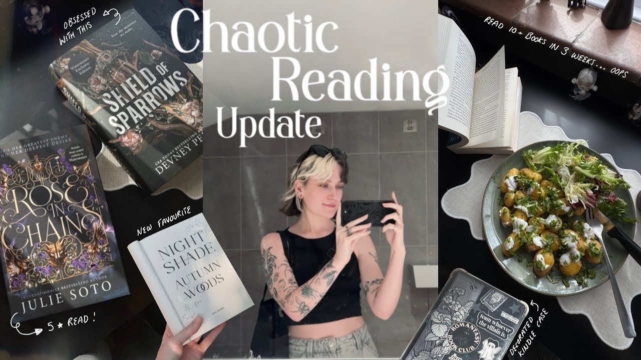 A Chaotic Catch Up book shopping, popular romantasy reads, seeing ...