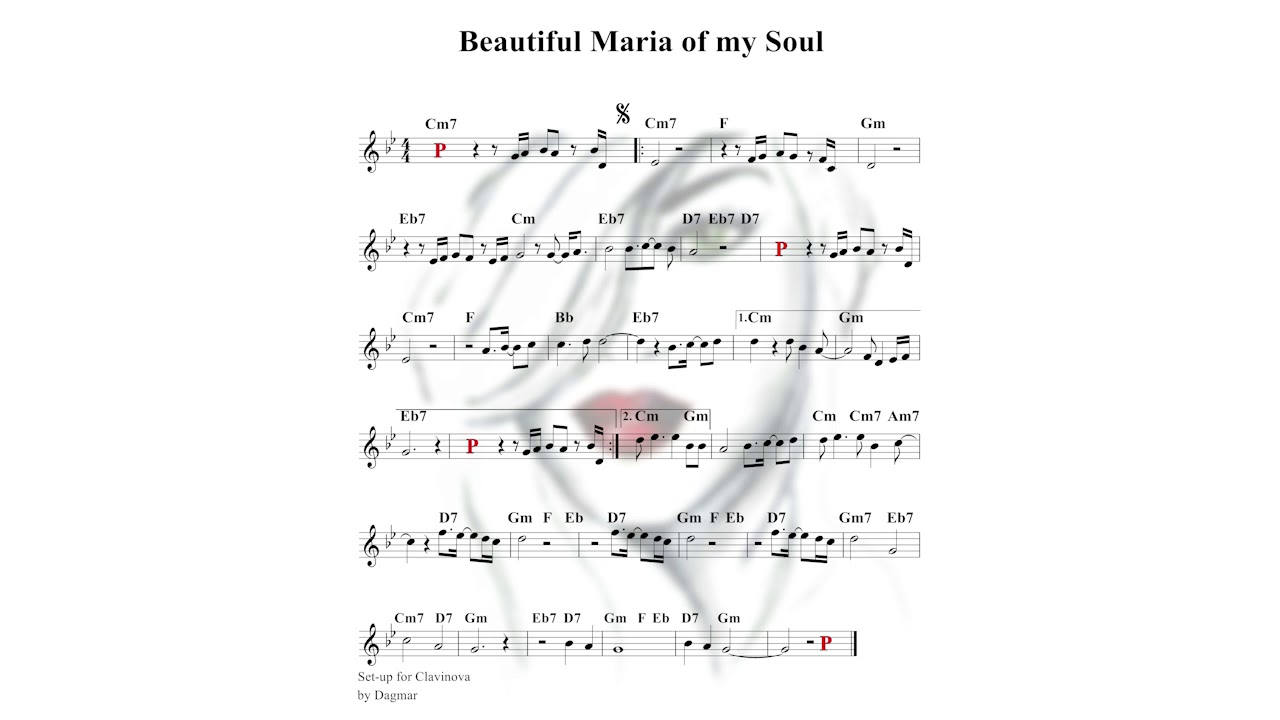 Beautiful Maria of my soul - YouTube