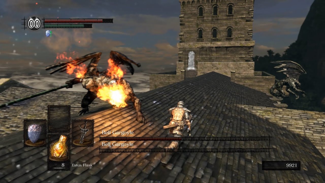 Dark Souls Bell Gargoyle Boss Fight - Ring the Bell (Undead Church ...
