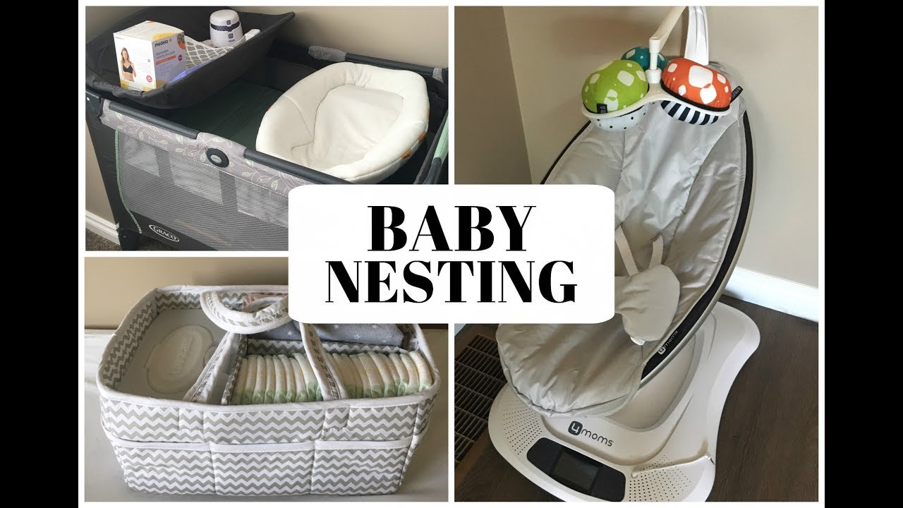 BABY NESTING & ORGANIZING - YouTube