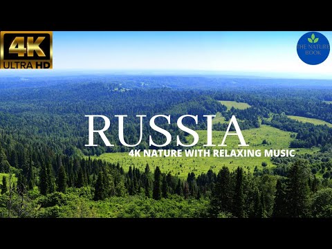 Russia Nature  in 4K with relaxing music