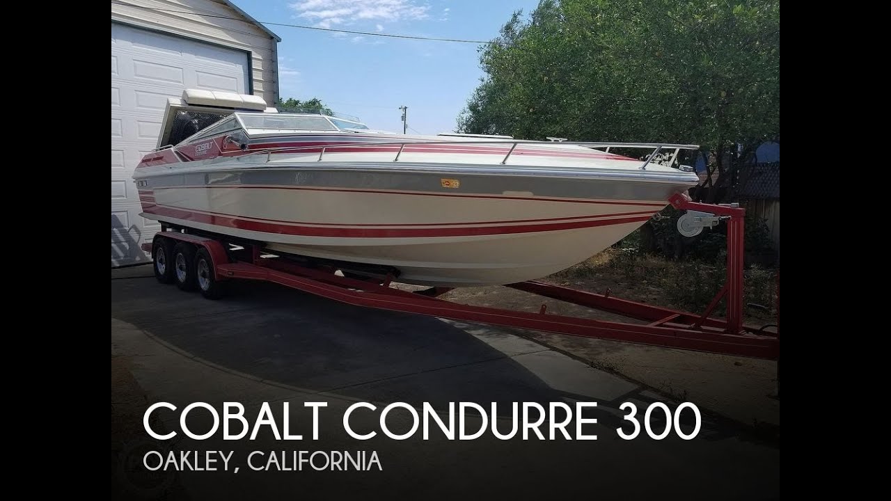 [SOLD] Used 1986 Cobalt Condurre 300 in Oakley, California - YouTube