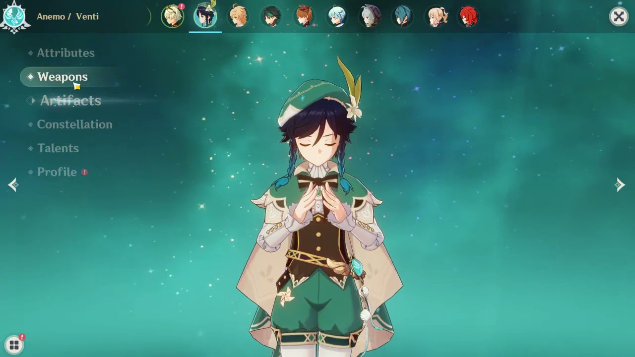 DPS Venti Quick Showcase Post 1.6 EM Buff | Genshin Impact - YouTube