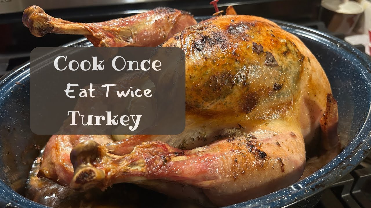 Cook Once - Eat Twice - YouTube