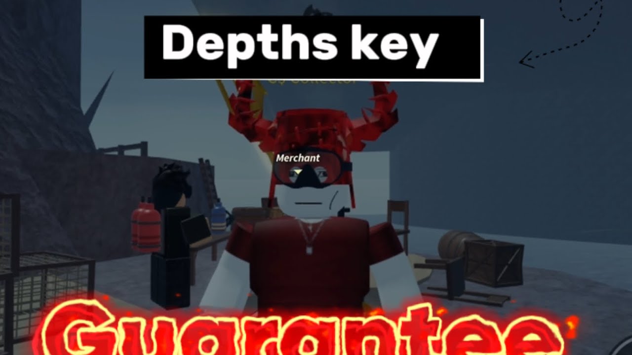 How to get the Depths Key! (Fisch) - YouTube