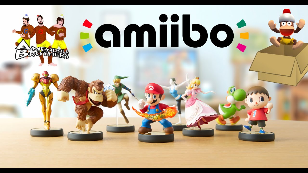 Unboxing e provato degli Amiibo: Super Mario - Link - Pikachu - YouTube