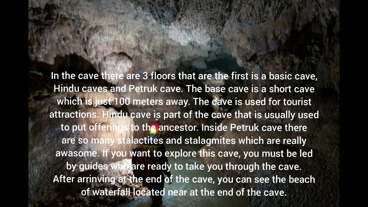Petruk Cave (Descriptive text) - YouTube