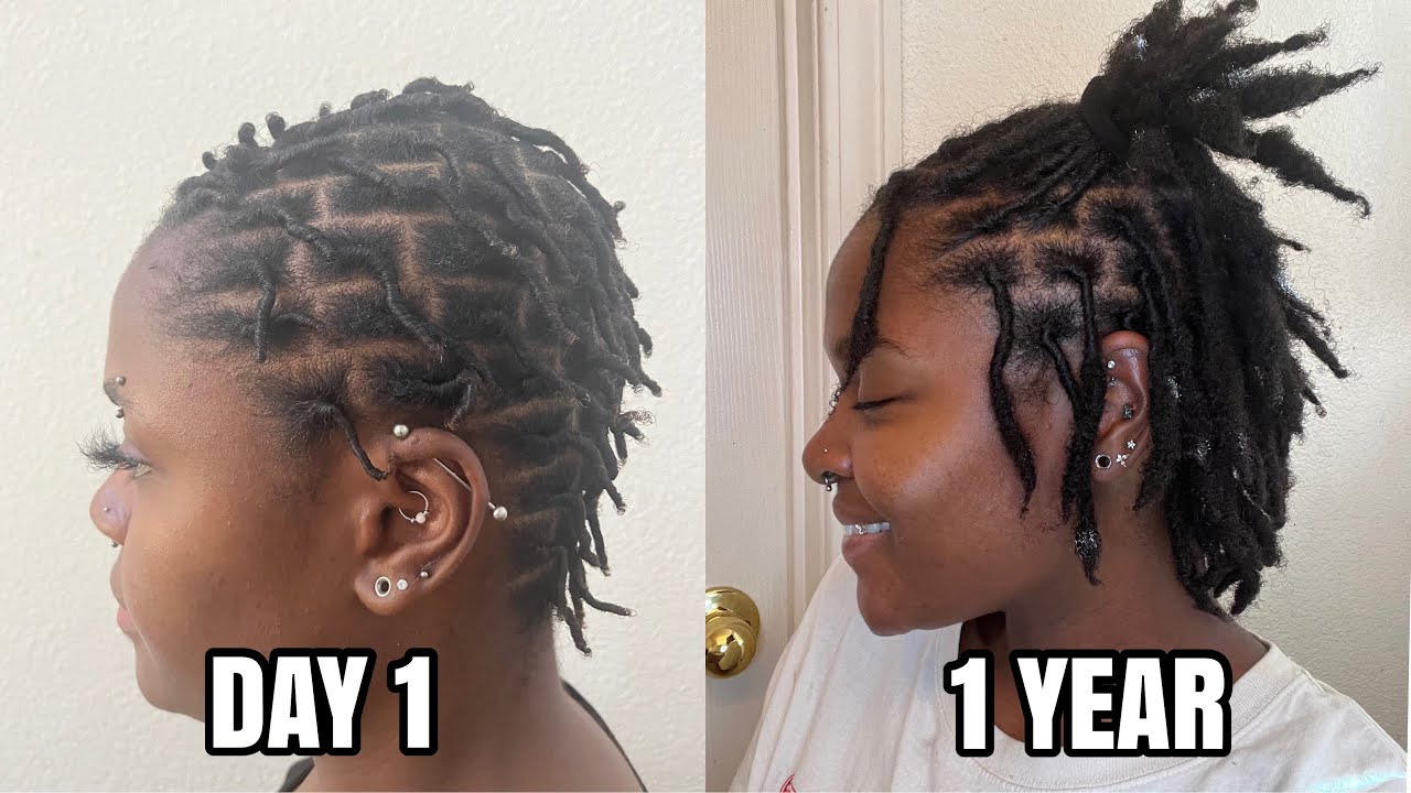 1 Year Visual Loc Journey with Pictures and Videos | Loc on 4c Hair ...