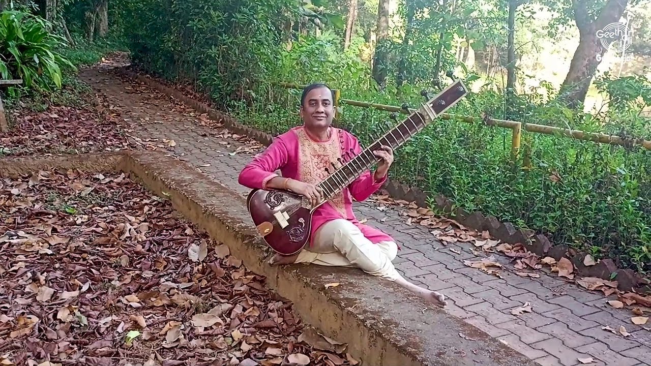 Healing Ragas | Rag Brindavana Sarang | Sitar Hindustani Classical ...