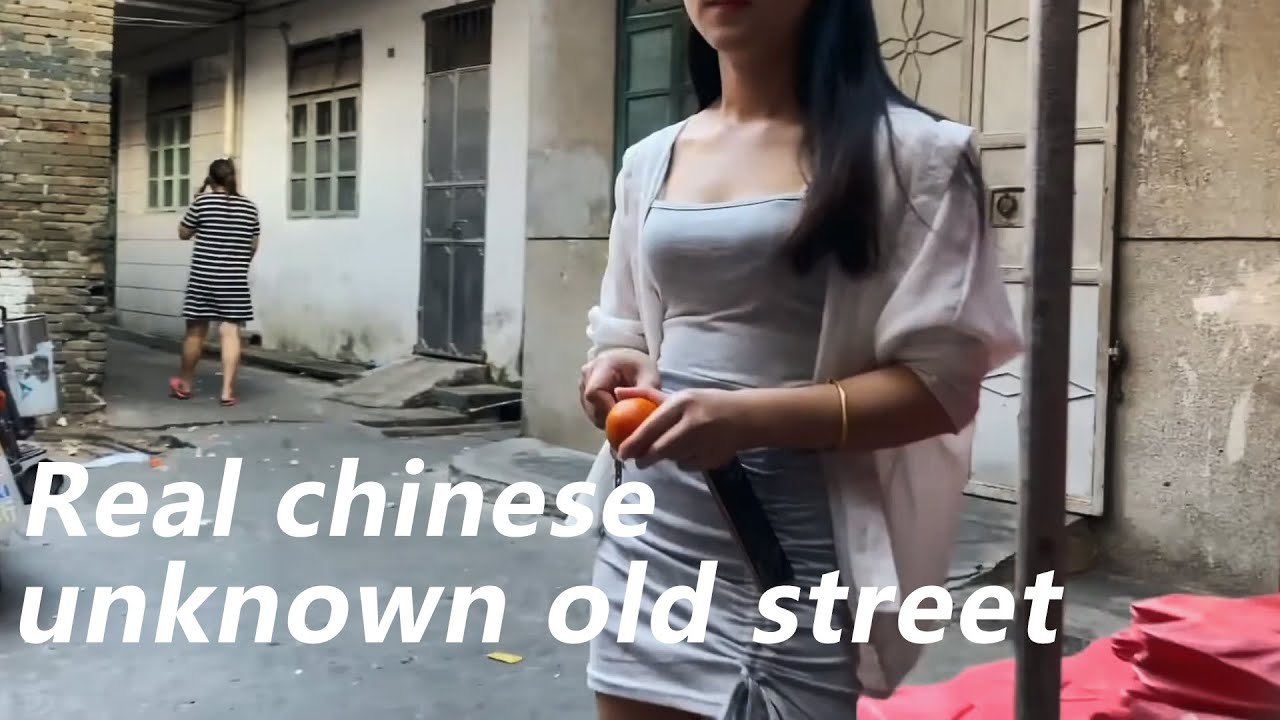 Real life in China - An unknown old street in Chongqing [4k] 一个不为人知的重庆 ...