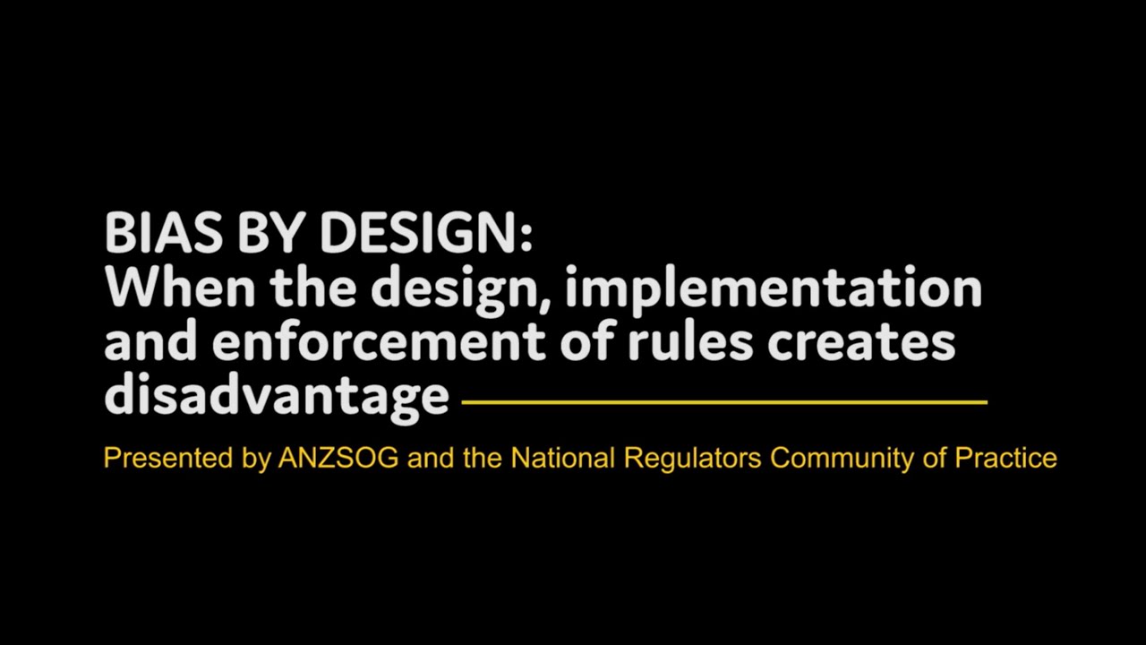 Bias by design: when the design, implementation and enforcement of ...