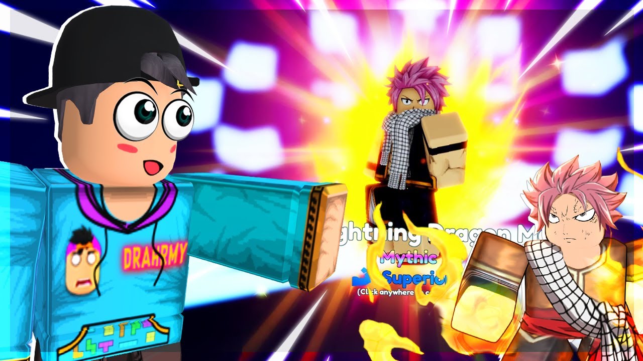 Lusaw Ang Mga Salamangkerong Yelo kay Natsu Evolved | Roblox | Anime ...