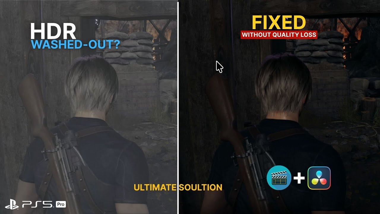 How to Fix Washed-Out PS5 HDR Colors Instantly (No Quality Loss, No ...