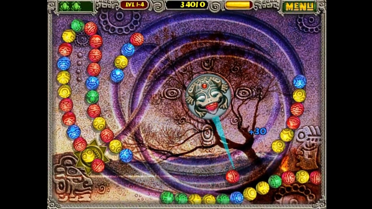Zuma Deluxe Gameplay Targetglyph Random || #4 - YouTube