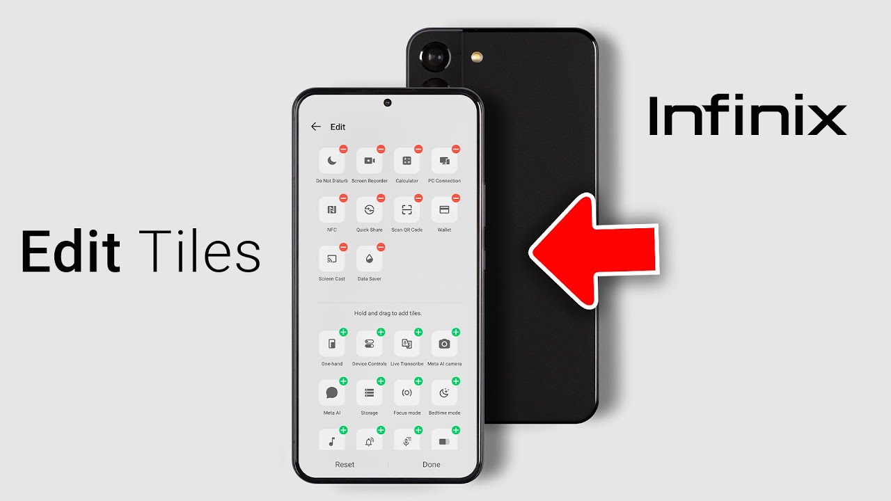 How to Edit Quick Settings Tiles on Infinix Android – Add or Remove ...