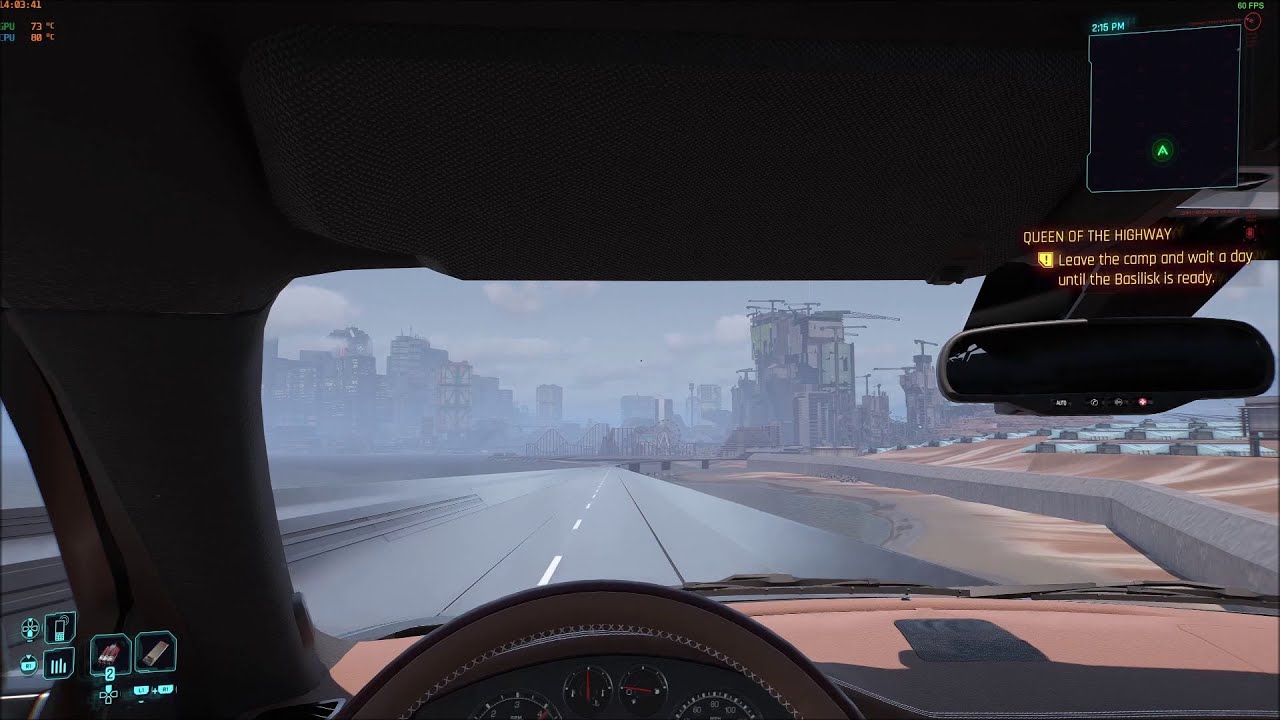 CYBERPUNK 2077 - Freeway connected between Yucca and West Wind Estate ...