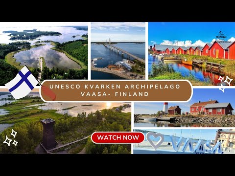 The Kvarken UNESCO World Heritage Archipelago in Finland 🇫🇮🫶