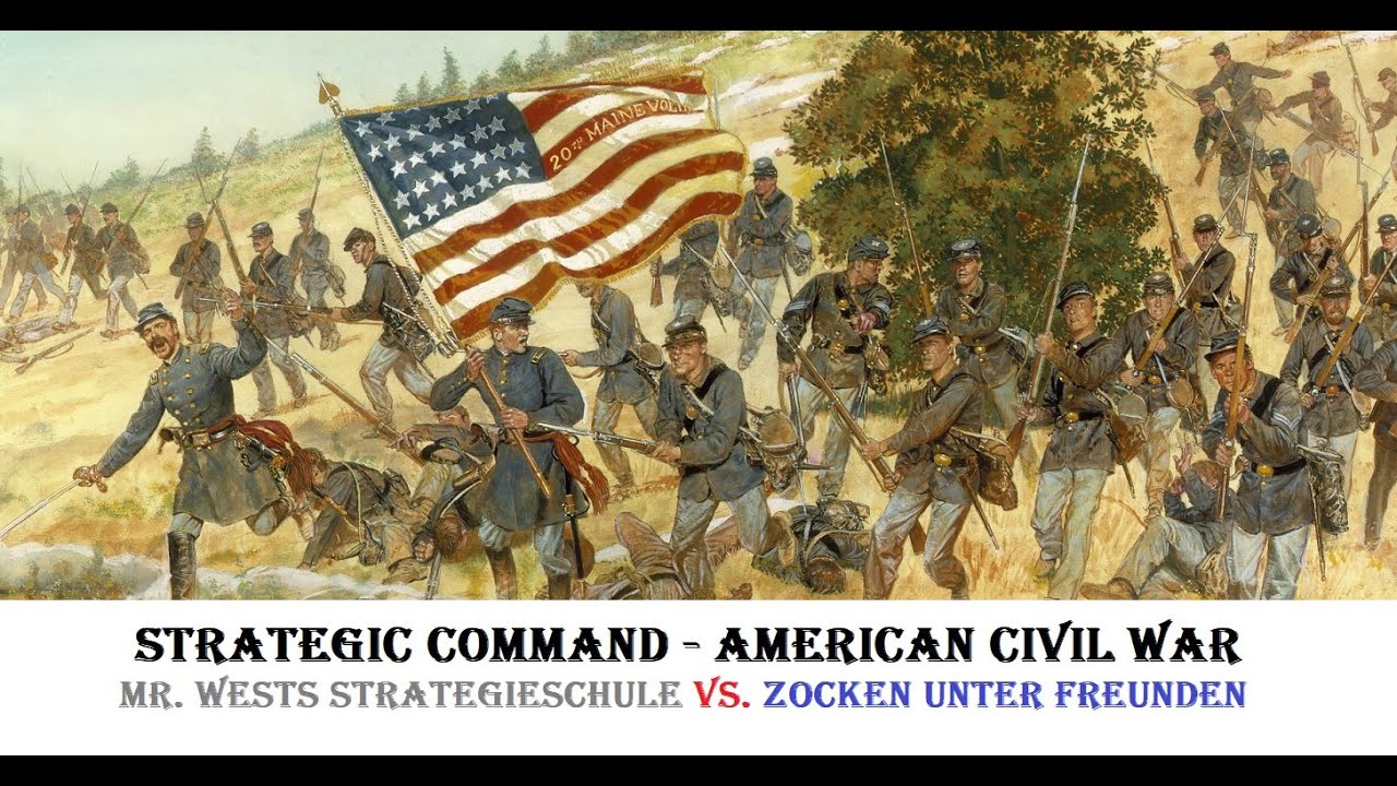 Strategic Command - Civil War - Runde 10 - Union vs. Mr.West - YouTube