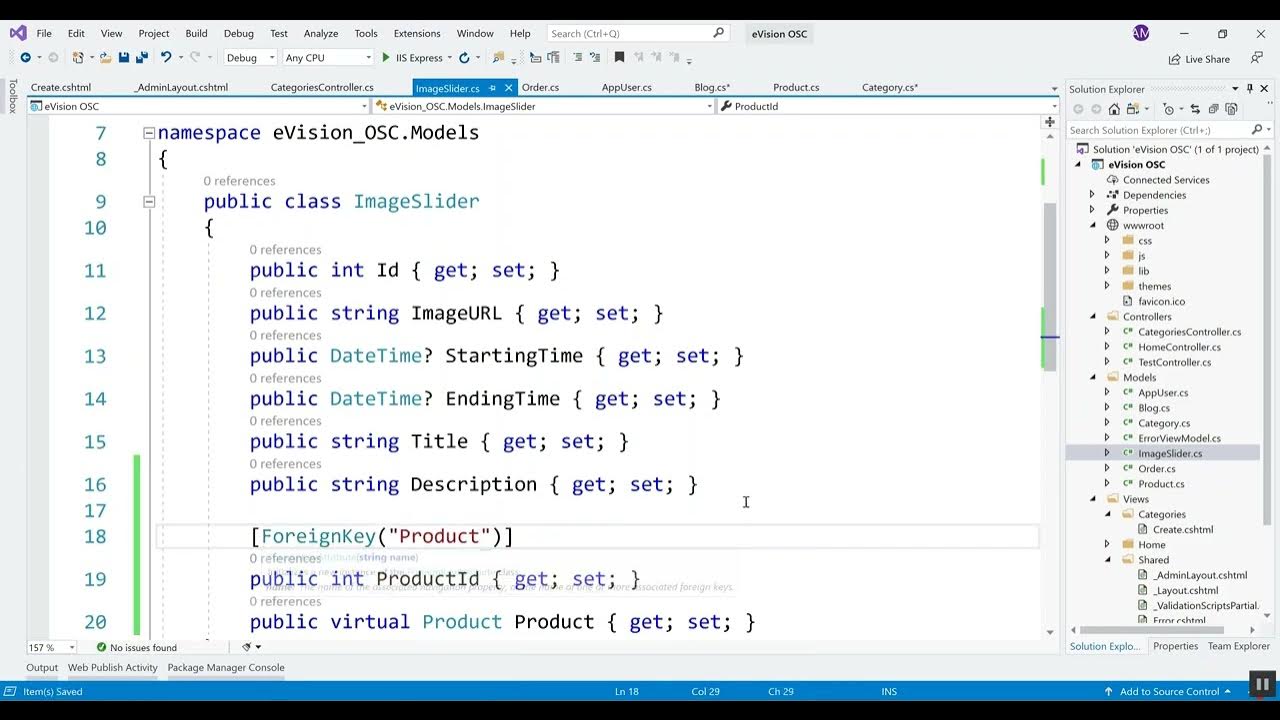 15 Generating Database Using Code First Entity Framework Core Youtube