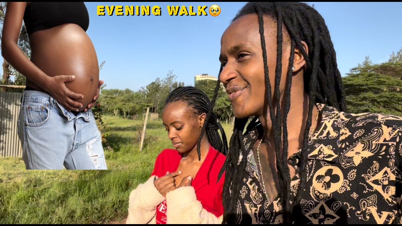 Evening Walk With My Pregnant Girlfriend☺️.. - YouTube
