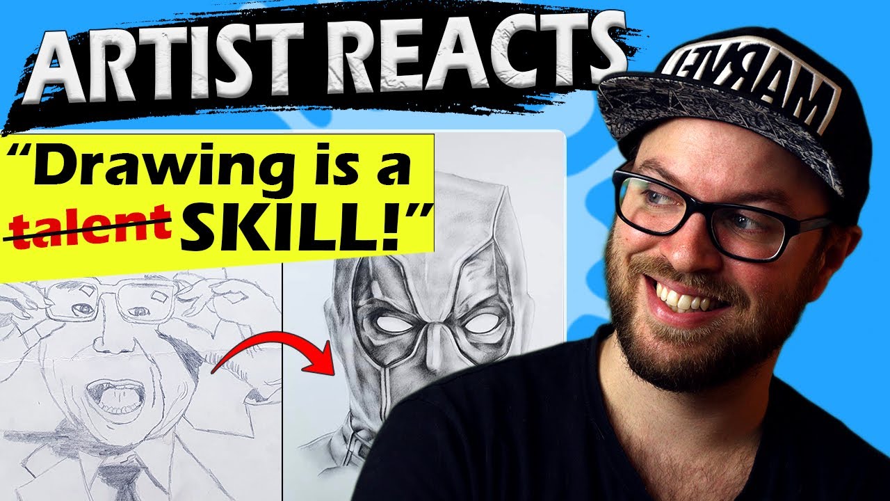 "Drawing is NOT a Talent" | ARTIST REACTS to 'Art Advice' - YouTube