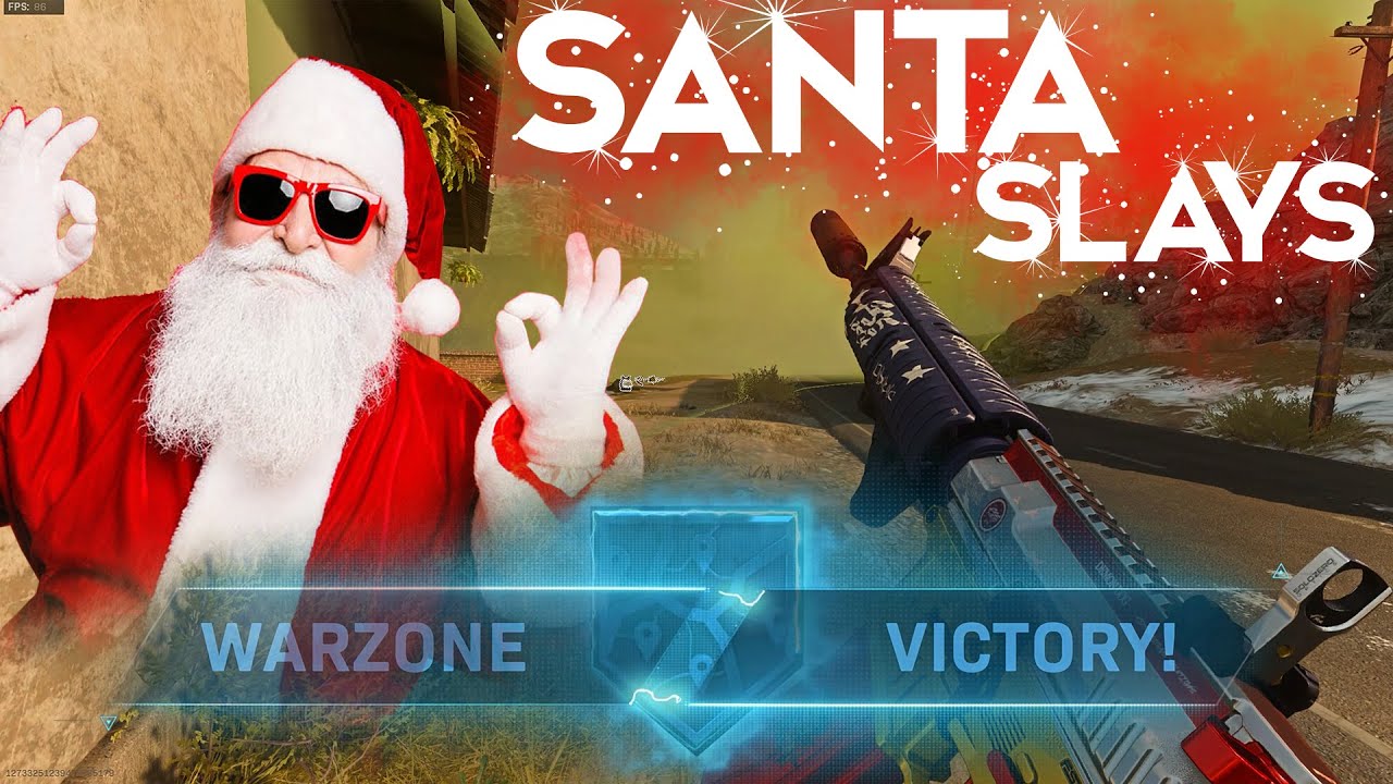 Warzone Victory for Santa and his Elves - YouTube