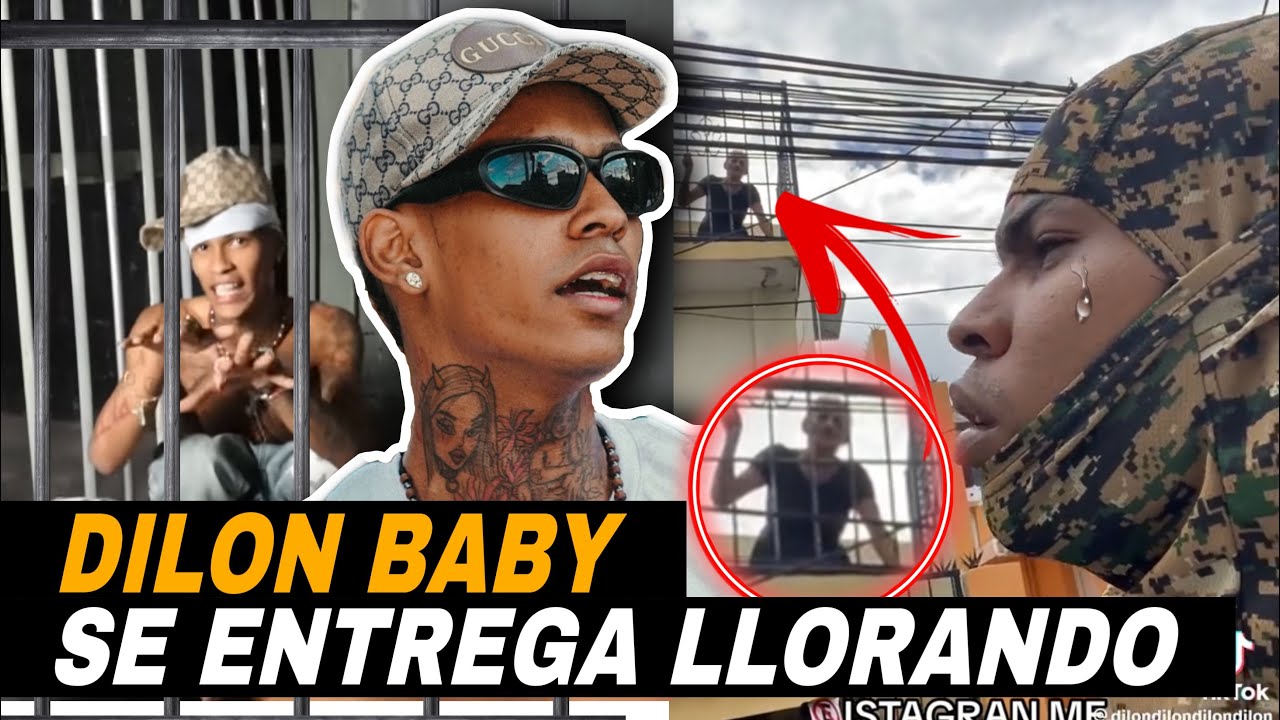 DILON BABY SE ENTREGA A LA POLICÍA LLORANDO ANTE SU ABUELA - YouTube