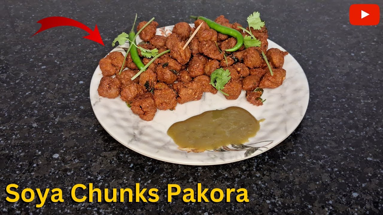 Soya Chunks Pakoda Recipe | Soya Pakoda Recipe | Sunita's Rasoi - YouTube