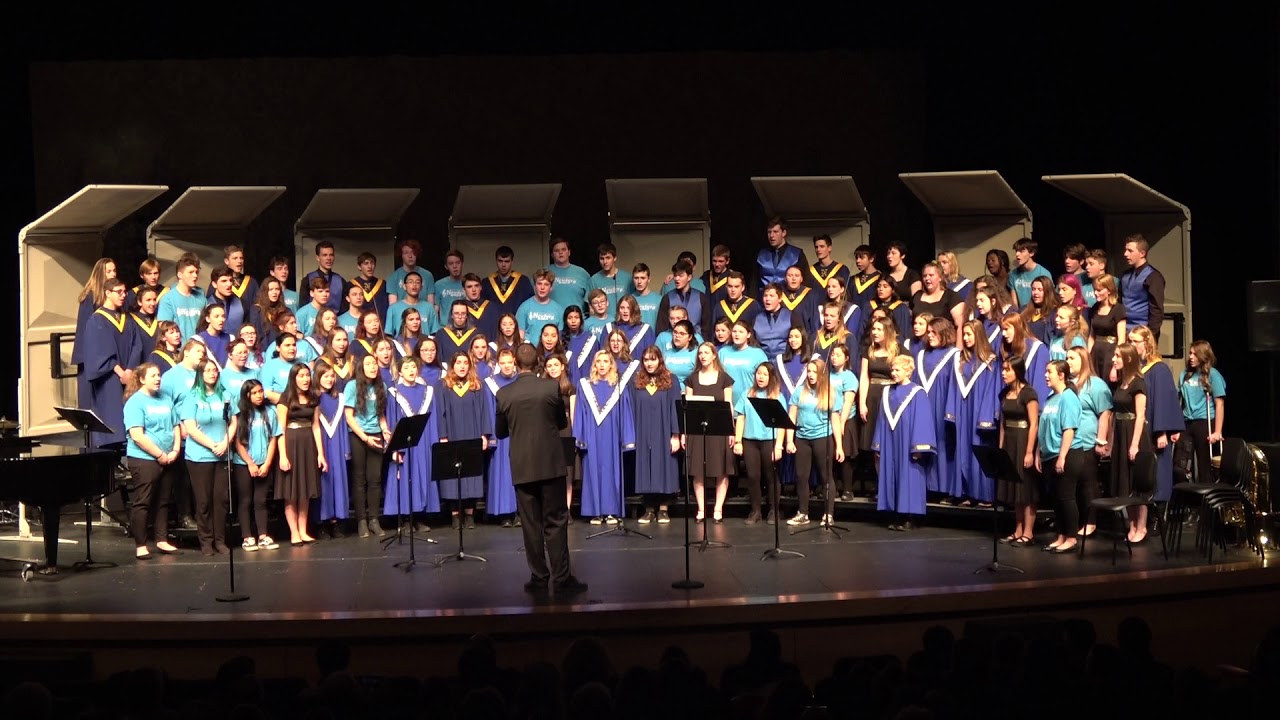NHS Combined Choirs All is Found - YouTube