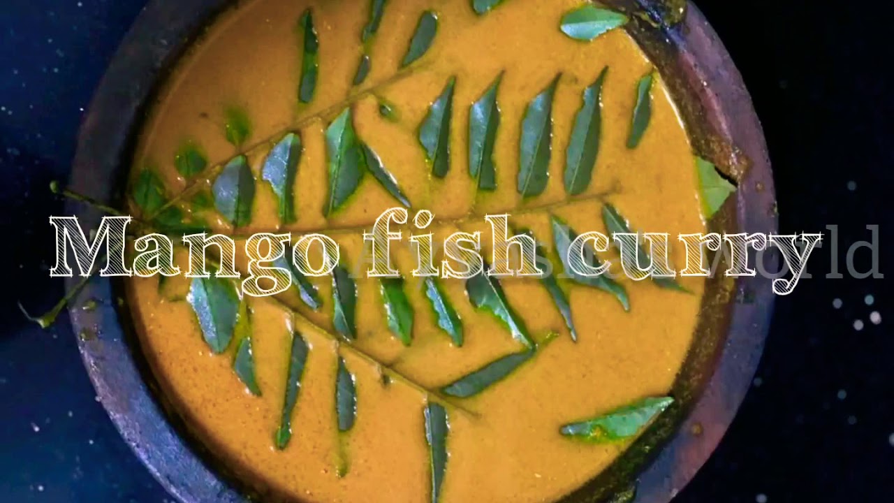 Mango fish curry |malabar style fish curry |tenga aracha meen curry ...